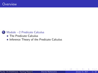 Module - 2 Discrete Mathematics and Graph Theory | PDF