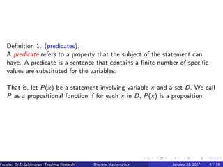 Module - 2 Discrete Mathematics and Graph Theory | PDF