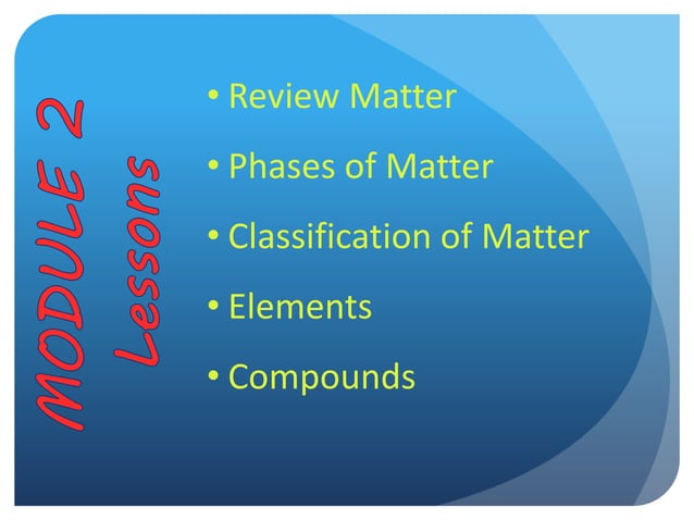 Module 2 elements-and-compounds | PPT | Chemistry | Science
