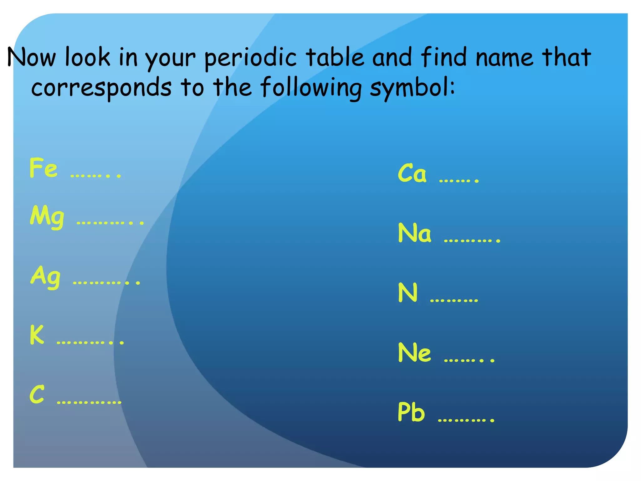 Module 2 elements-and-compounds intro | PPT