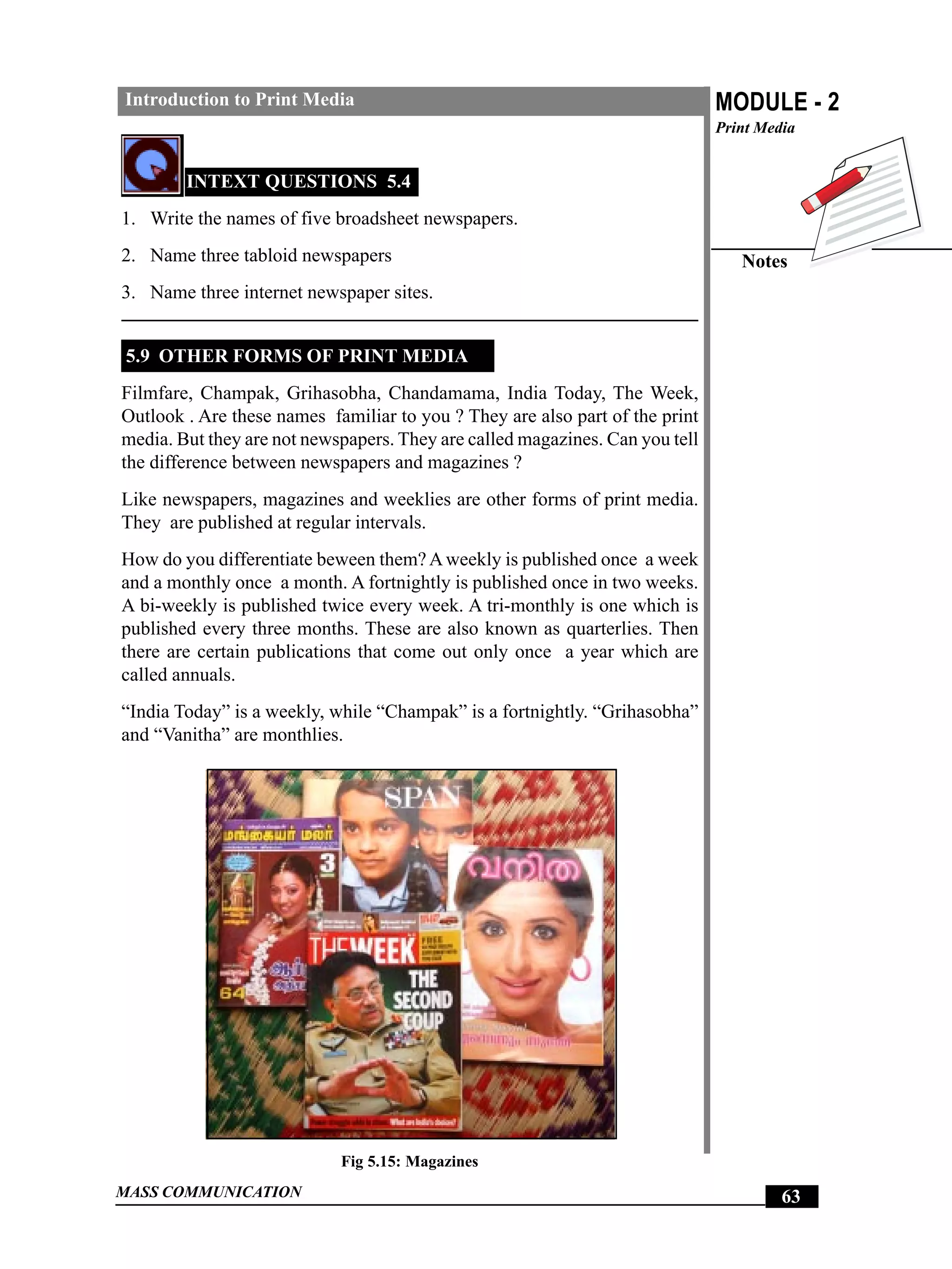 Introduction to Print Media | PDF