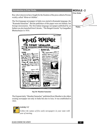 Introduction to Print Media | PDF