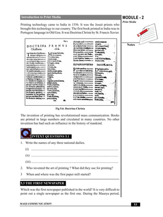 Introduction to Print Media | PDF