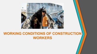 Resource Management, Construction labour and labour acts, safety ...