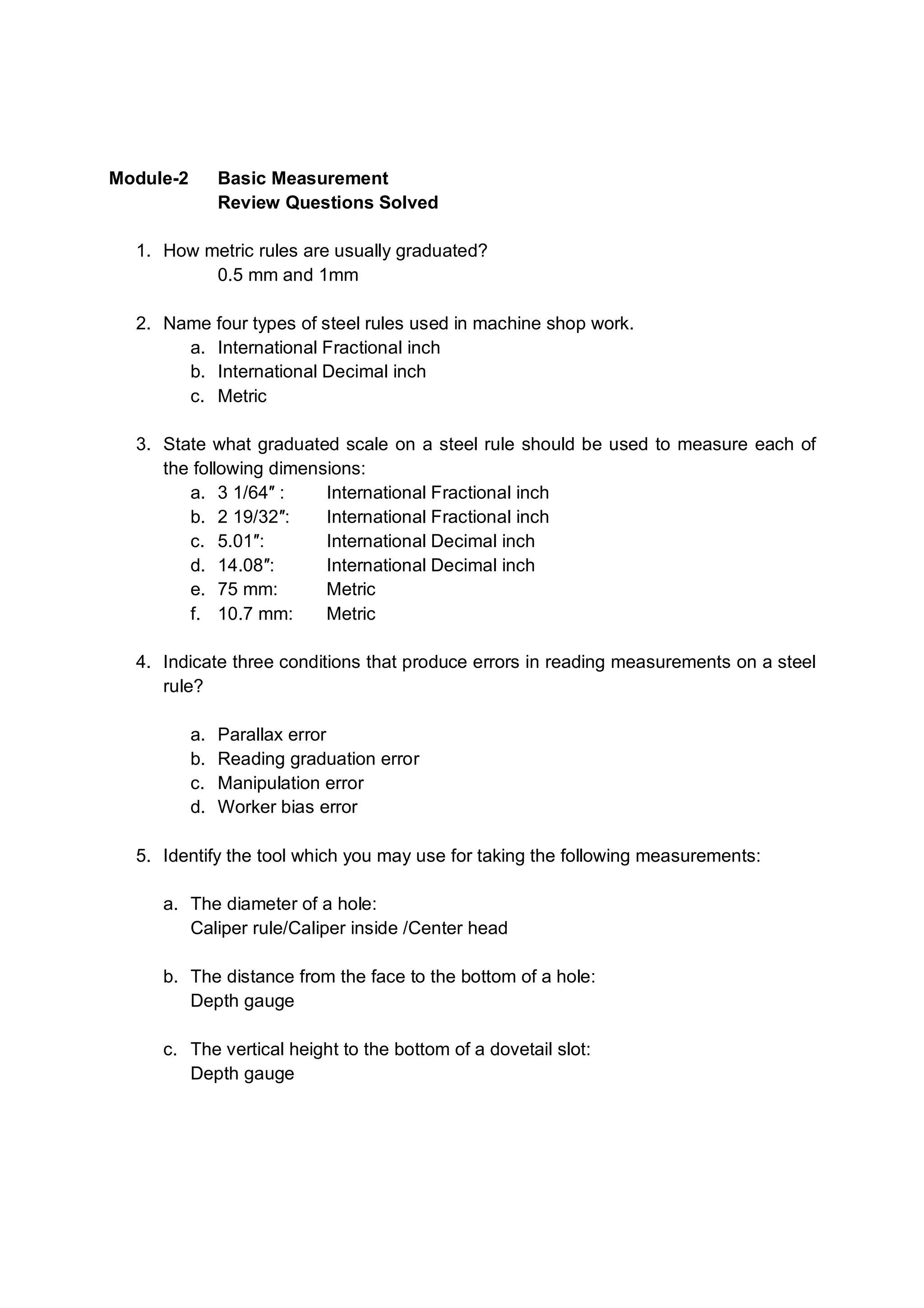 MET 102 Module 2 review-questions_solved | PDF