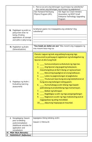 ESP 9 Module 2 (Session 1) | DOCX