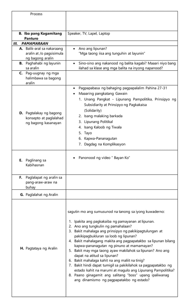 ESP 9 MODYUL 2 | DOCX