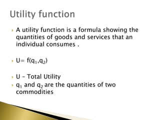 THEORY OF CONSUMER BEHAVIOUR | PPTX