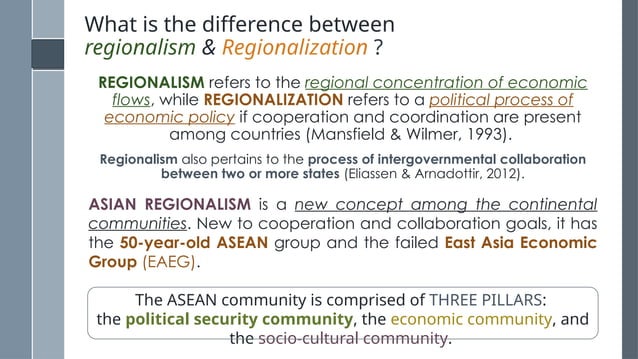 CONTEMPORARY WORLD: A WORLD OF REGIONS_MODULE-3.pptx | Asia Travel ...