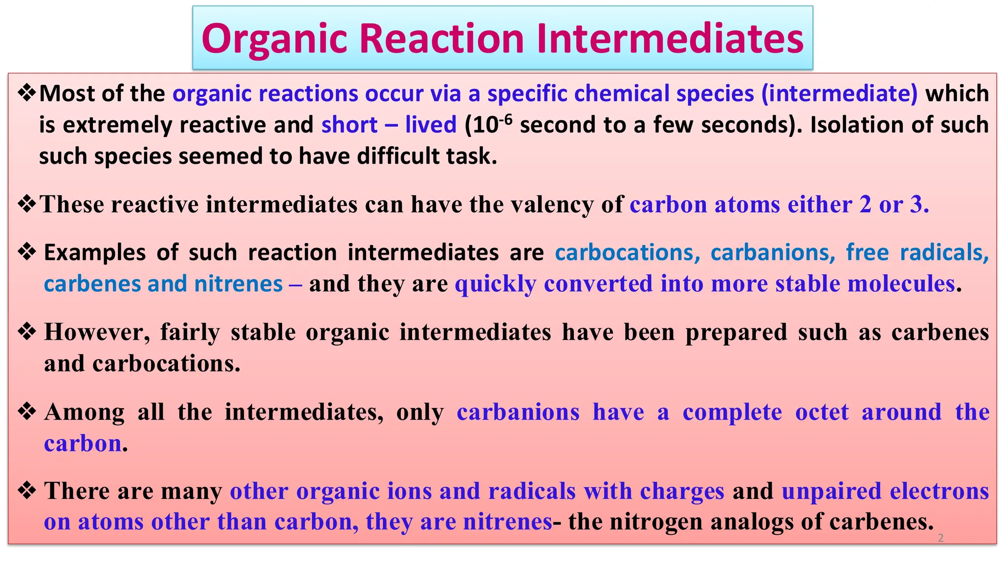 Organic intermediates and reaction transformationsModule-3.pdf