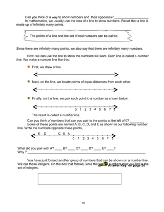 Module 3 Integers Doc