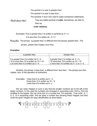 Module 3-integers | DOC