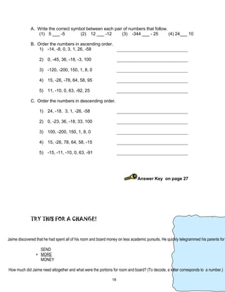 Module 3-integers | DOC