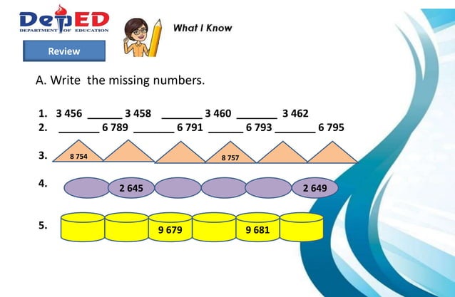 Reads and writes numbers in symbols and in words up to hundred thousand ...