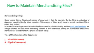 Module 31(merchandising) | PPTX