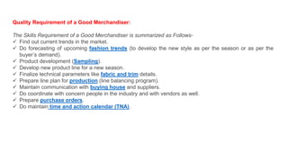 Module 31(merchandising) | PPTX