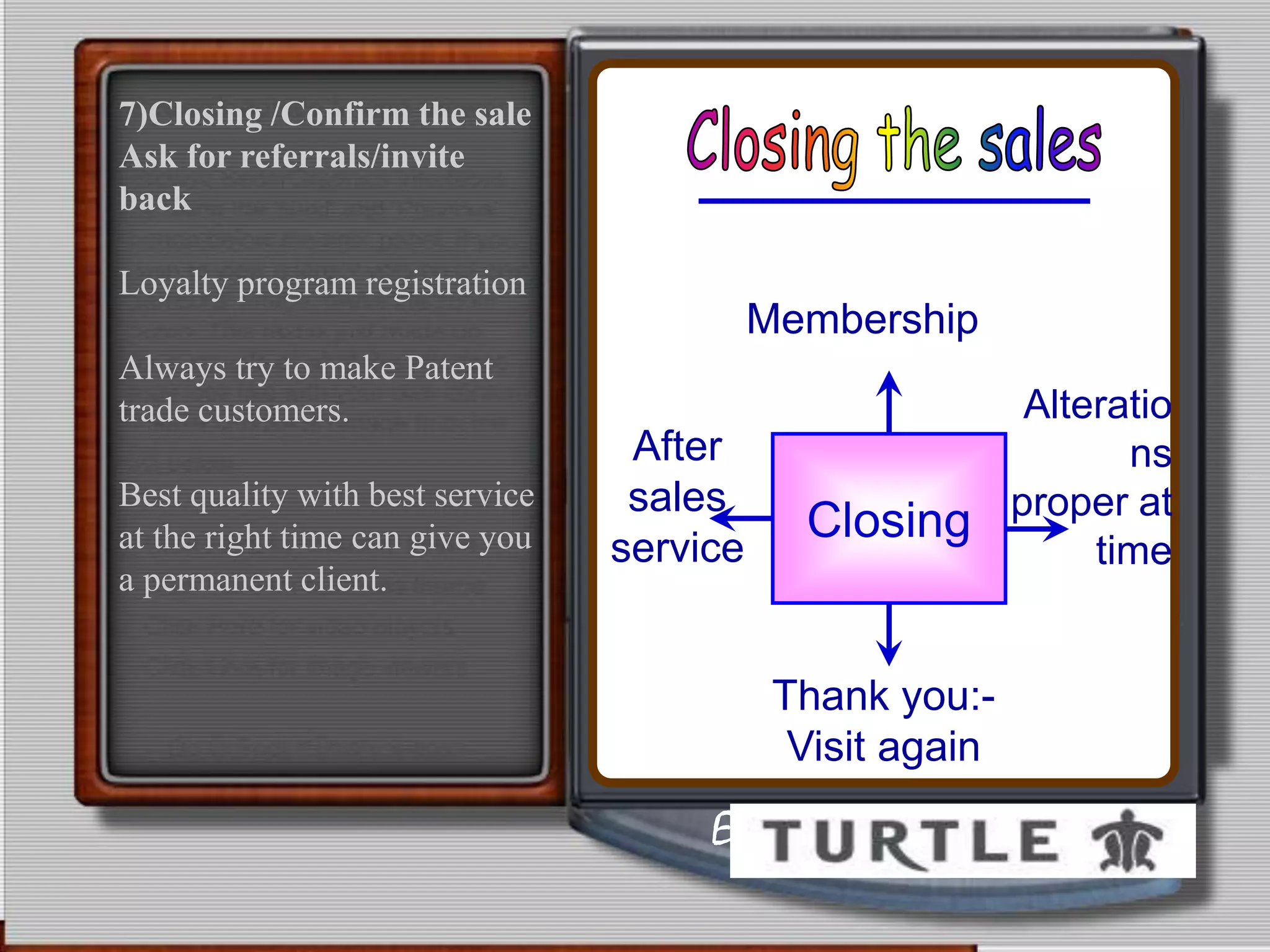 , 7 steps of selling | PPTX