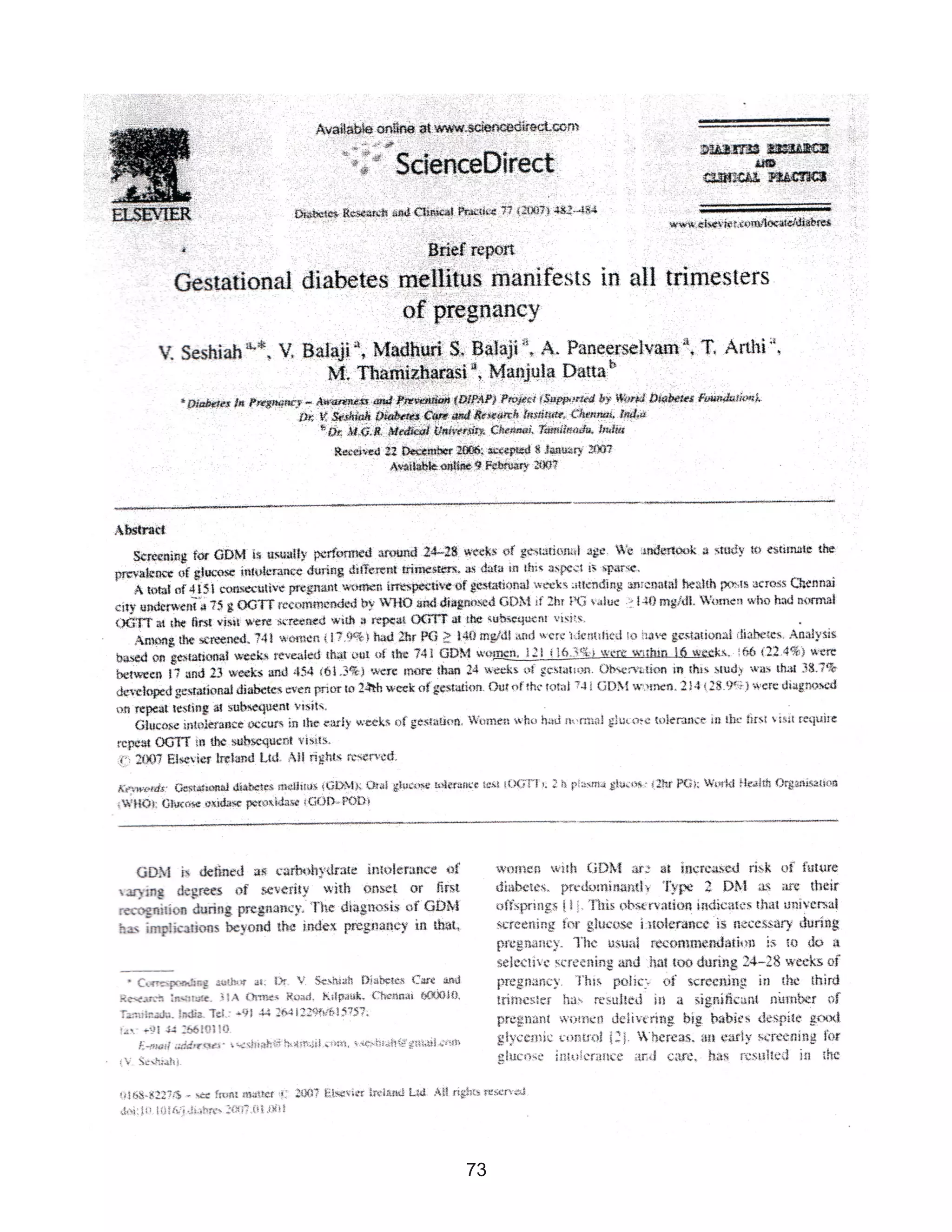 Gestational Diabetes Management case studies by diabetesasia.org