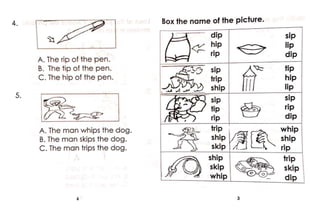 module-3C.docx with A family, cvc words, phrases and sentences | DOCX