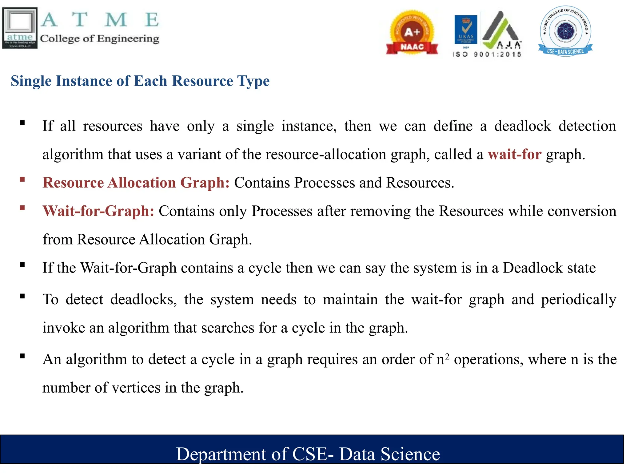 Module 3 Deadlockspptx Bcs303 Operating System Pptx Operating Systems Computer Software