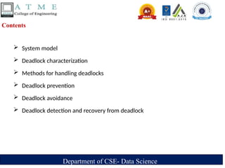 Module-3 Deadlocks.pptx BCS303 Operating system | PPTX