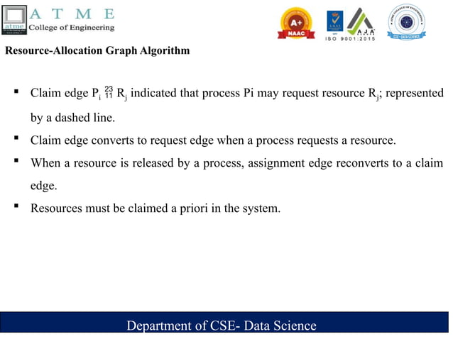 Module 3 Deadlockspptx Bcs303 Operating System Pptx Operating Systems Computer Software