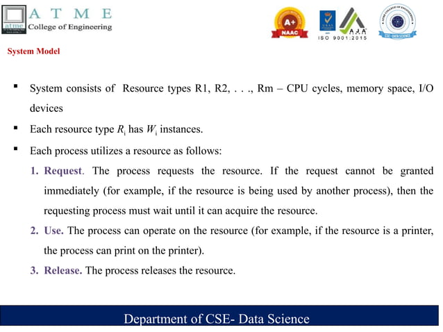 Module-3 Deadlocks.pptx BCS303 Operating system | PPTX | Operating Systems | Computer Software ...