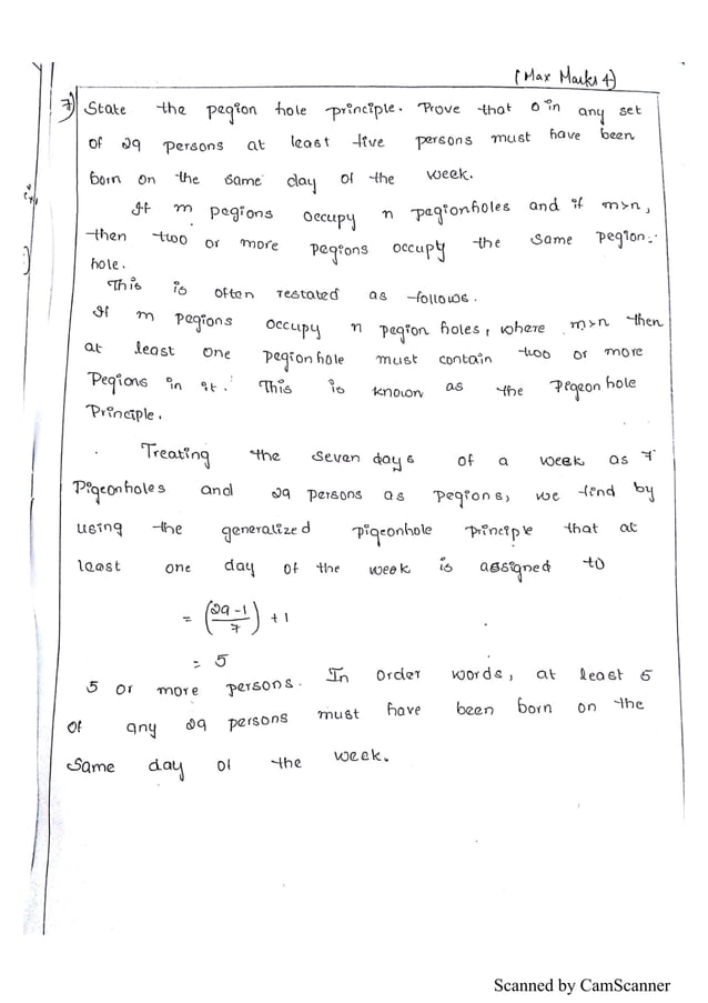 Module 3 dms solved papers | PDF