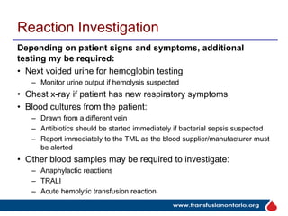 transfusion is medical terminology and explaination | PPT