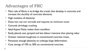Module - 3 Fiber Reinforced Concrete ppt | PPT