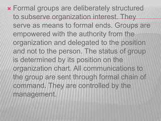 GROUP BEHAVIOR AND TEAM DEVELOPMENT | PPTX
