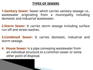 Module - 3 Introduction Design of Sanitary Sewers.ppt
