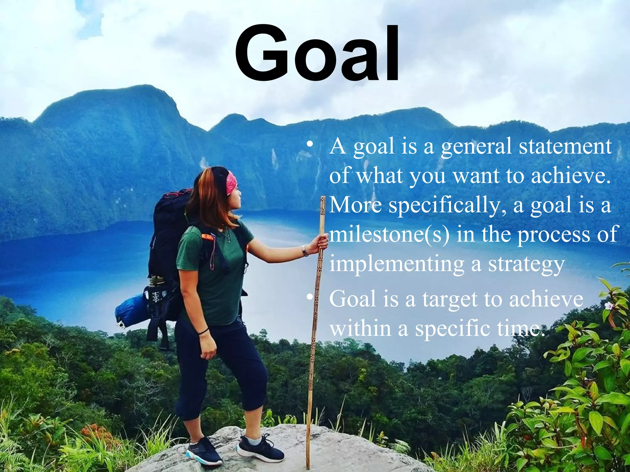 Vision, Mission, Goals & Policy Setting | PPT