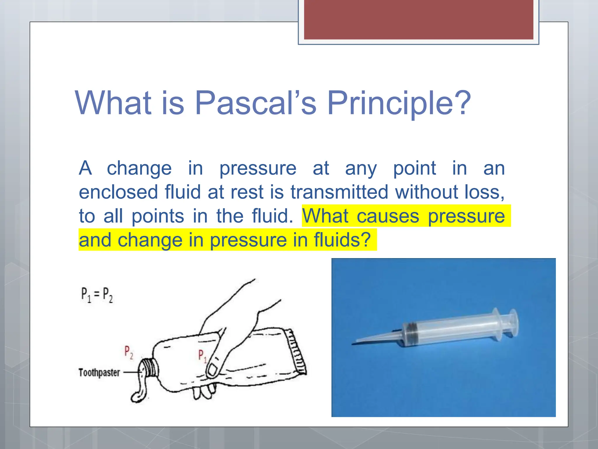 Module 3 Pascals Principle 23424561 Pptx