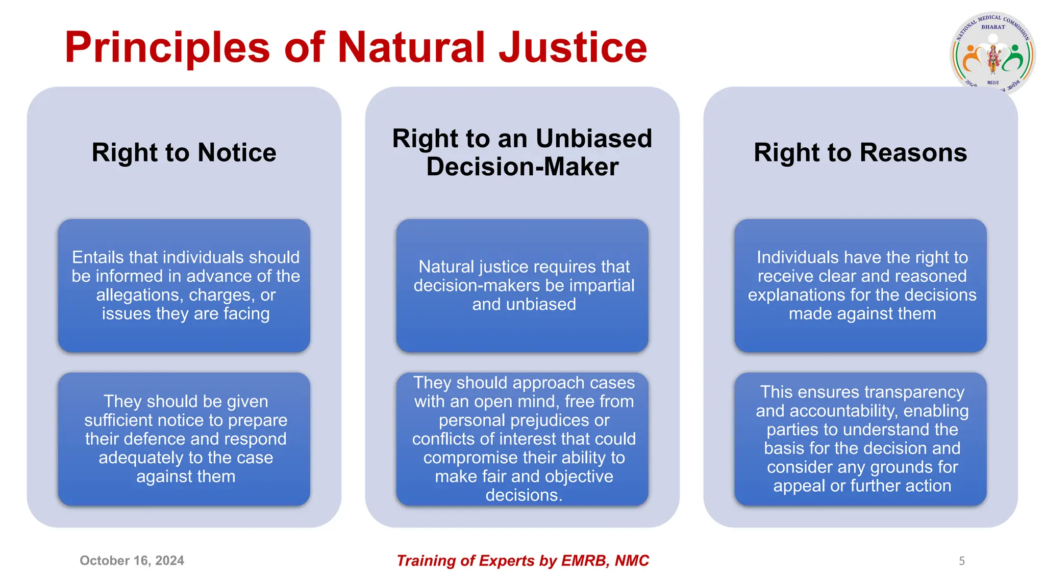 Module-3 Principles of Natural Justice.pptx | Law