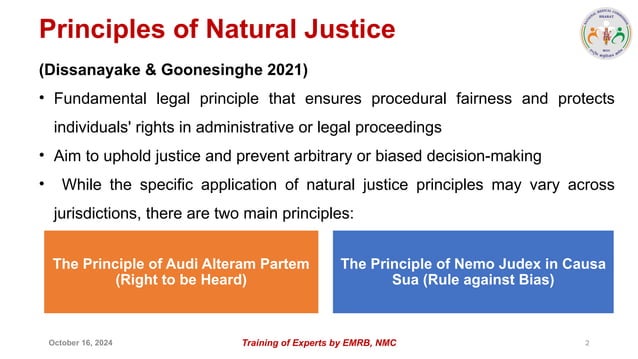 Module-3 Principles of Natural Justice.pptx | Law