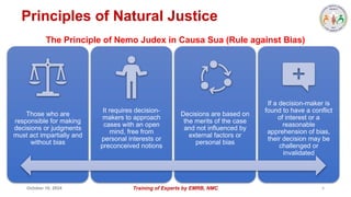 Module-3 Principles of Natural Justice.pptx | Law