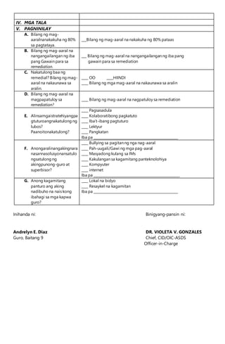 ESP 9 MODYUL 3 | DOCX