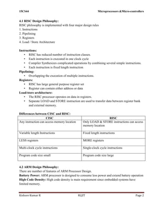 15CS44 MP & MC Module 4 | PDF
