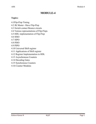 15CS32 ADE Module 4 | PDF