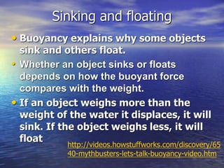 Module-4.2_Bouyancy.ppt Science Chemistry | PPT