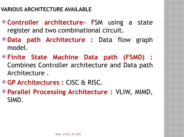 Embedded system design concepts-Characteristics quality attributes | PPT