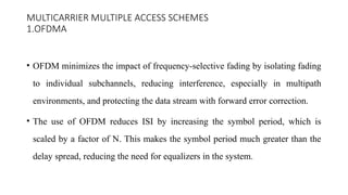 Multiple Access Techniques: FDMA, TDMA, CDMA, SDMA, Hybrid Multiple Access | PPT