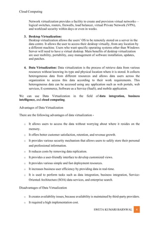 Virtualization - cloud computing | PDF