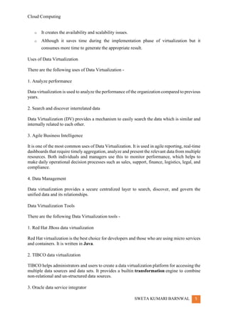 Virtualization - cloud computing | PDF