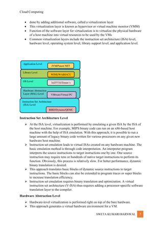 Virtualization - cloud computing | PDF