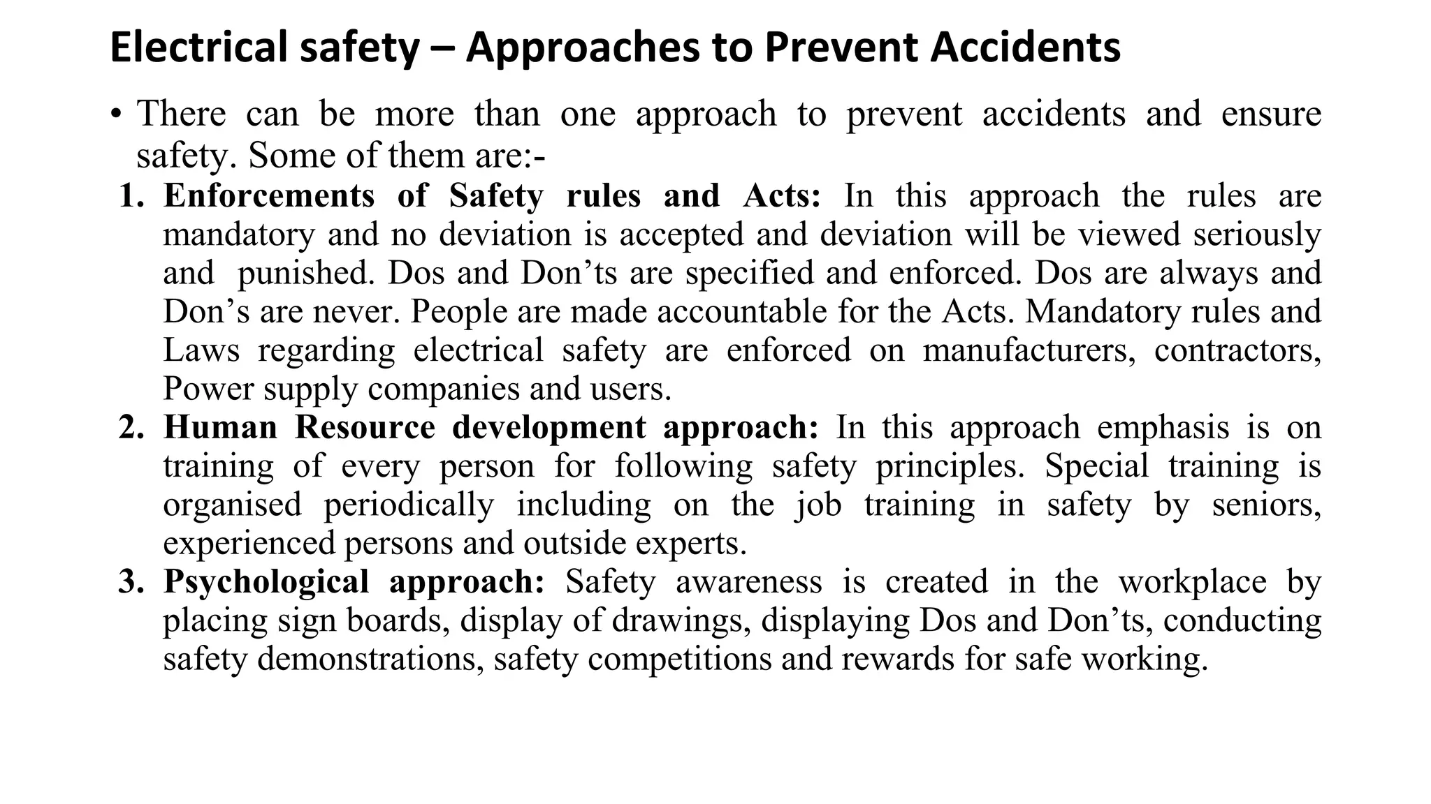 Module-4-Electrical Safety in industrial safety | PPSX