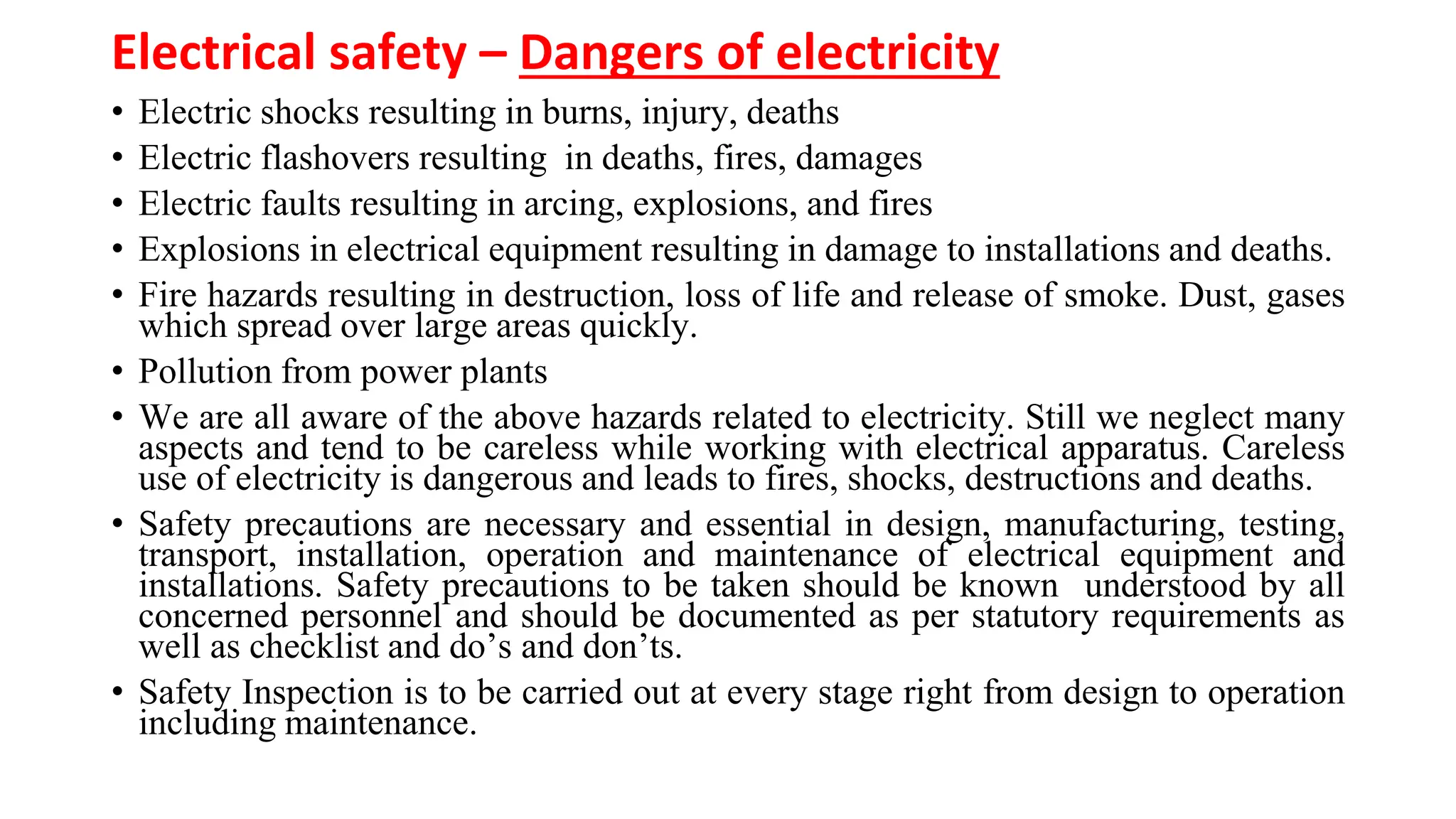 Module-4-Electrical Safety in industrial safety | PPSX