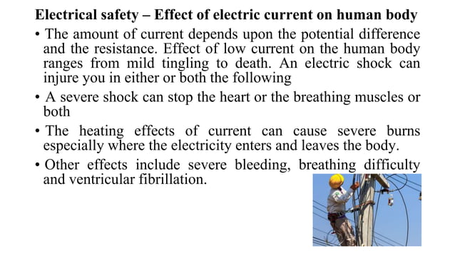 Module-4-Electrical Safety in industrial safety | PPSX