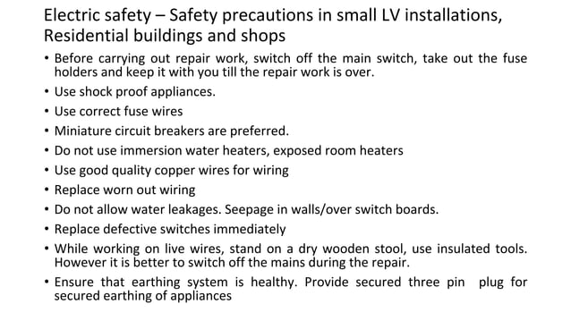 Module-4-Electrical Safety in industrial safety | PPSX